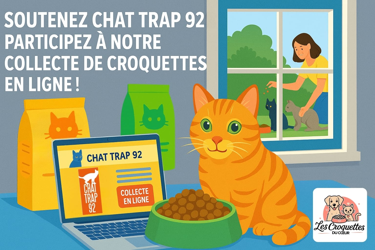 Chat Trap 92 | Les Croquettes du Cœur
